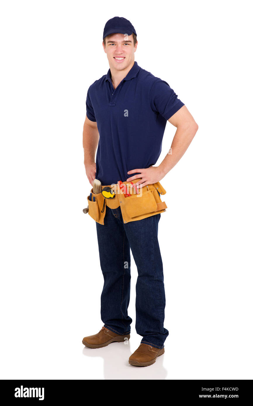 Male workman or builder hi-res stock photography and images - Alamy
