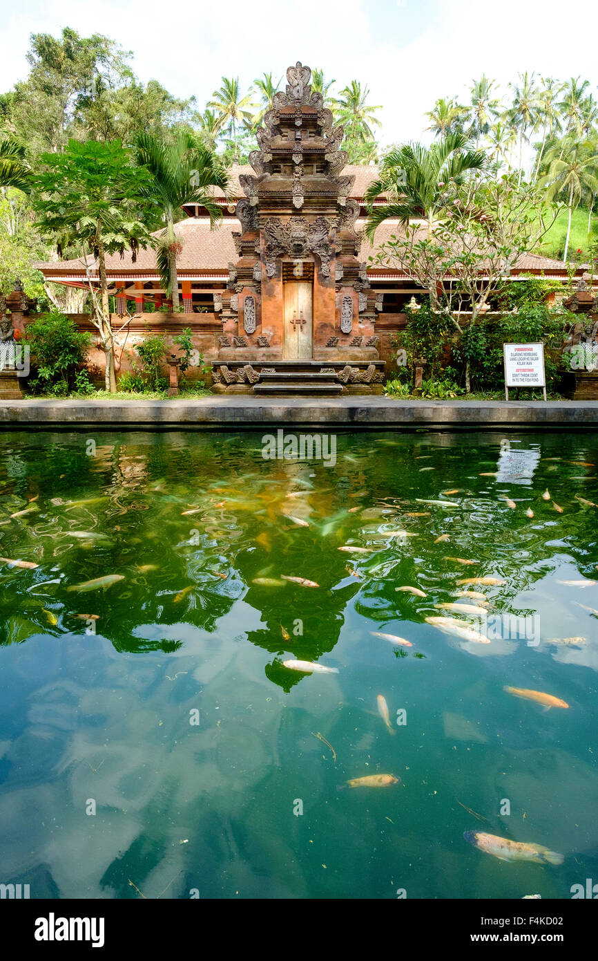 One of the small temple in district Ubud, Bali Stock Photo - Alamy