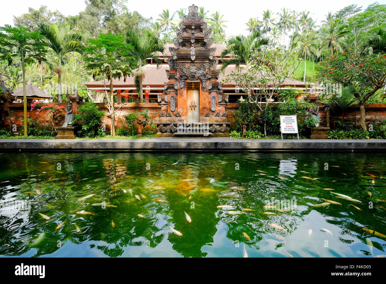 One of the small temple in district Ubud, Bali Stock Photo - Alamy