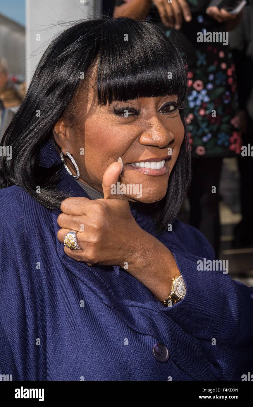 New York, NY, USA. 19th Oct, 2015. Patti LaBelle at the press ...