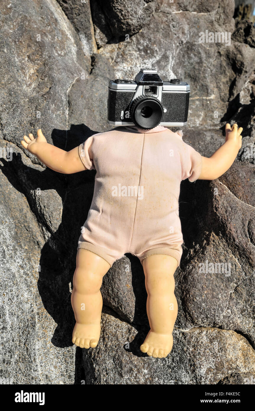 Photo Camera Head Stock Photo - Alamy