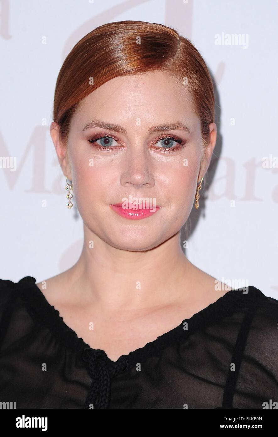 New York, NY, USA. 19th Oct, 2015. Amy Adams at arrivals for Max Mara ...