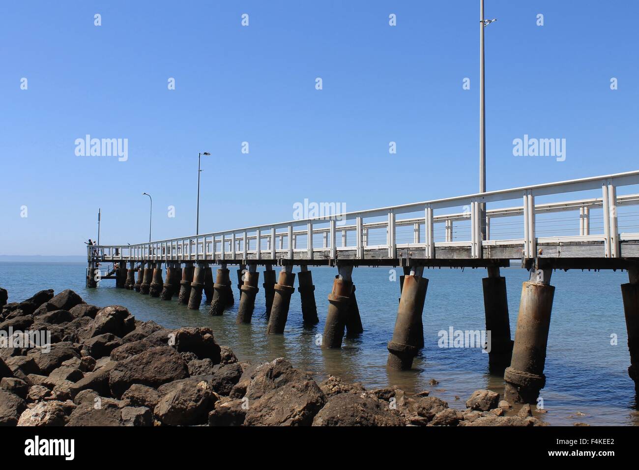 Queensland pier hi-res stock photography and images - Alamy
