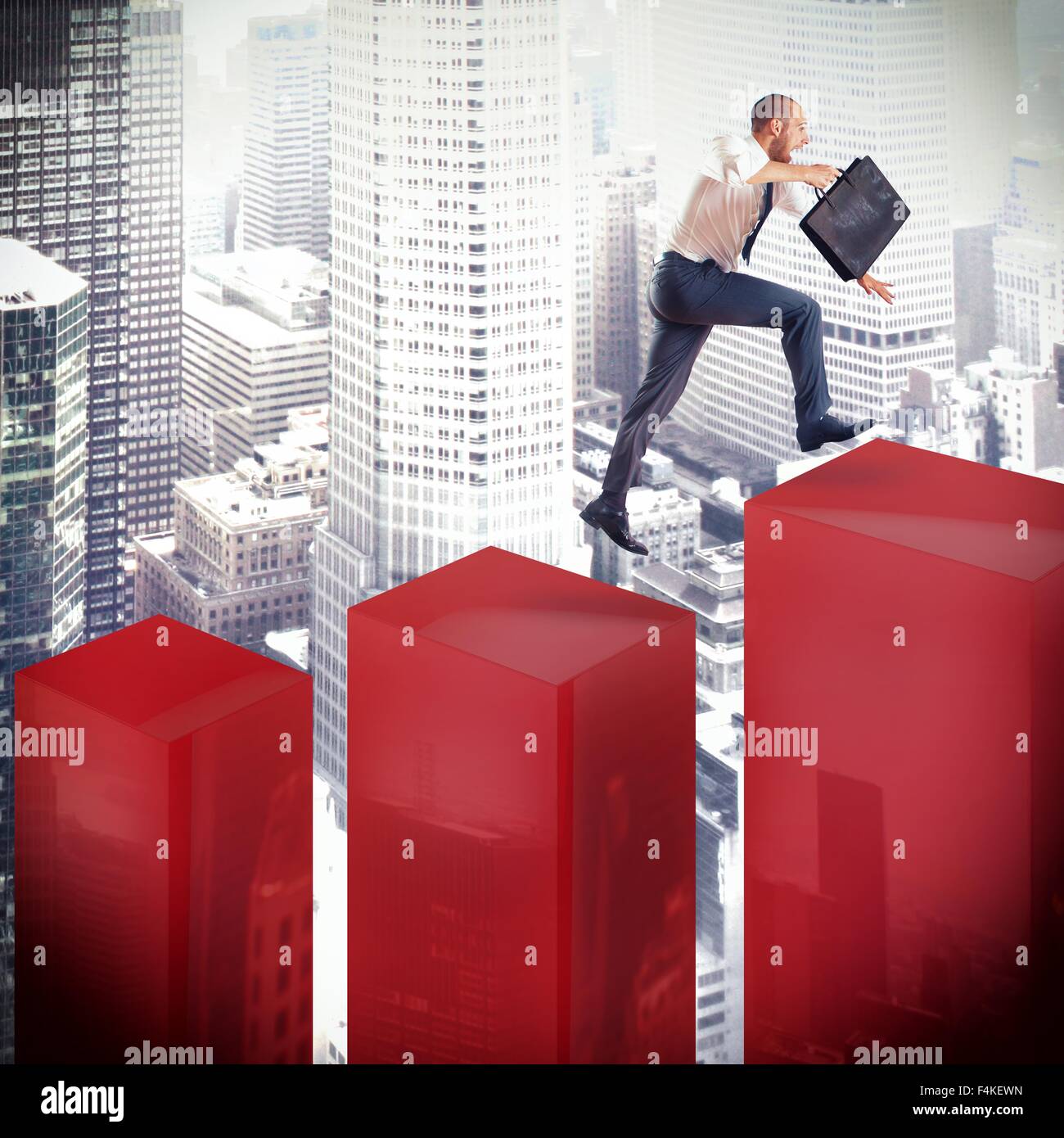 Speed financial climbing Stock Photo - Alamy