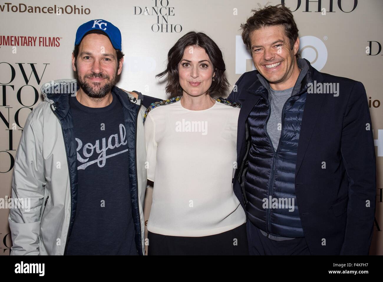 New York, NY, USA. 19th Oct, 2015. Paul Rudd, Alexandra Shiva, Jason ...
