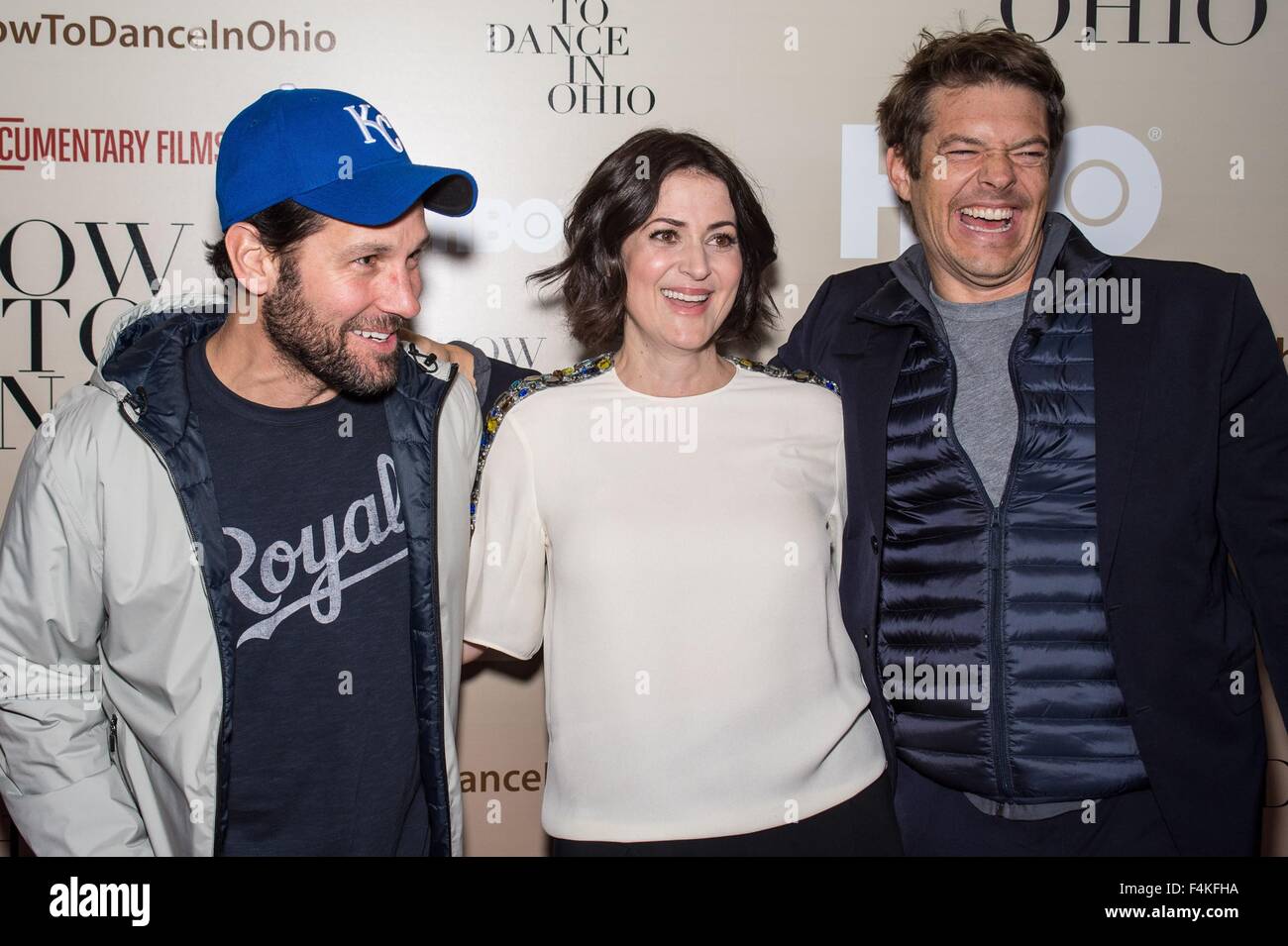 New York, NY, USA. 19th Oct, 2015. Paul Rudd, Alexandra Shiva, Jason ...
