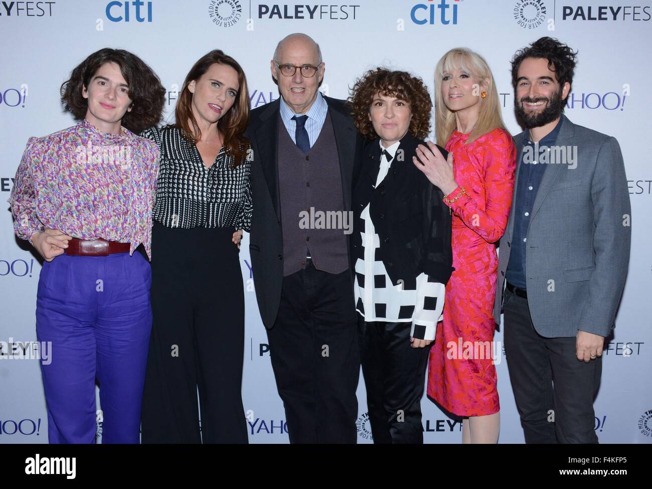 New York, NY, USA. 19th Oct, 2015. Gaby Hoffman, Amy Landecker, Jeffrey ...