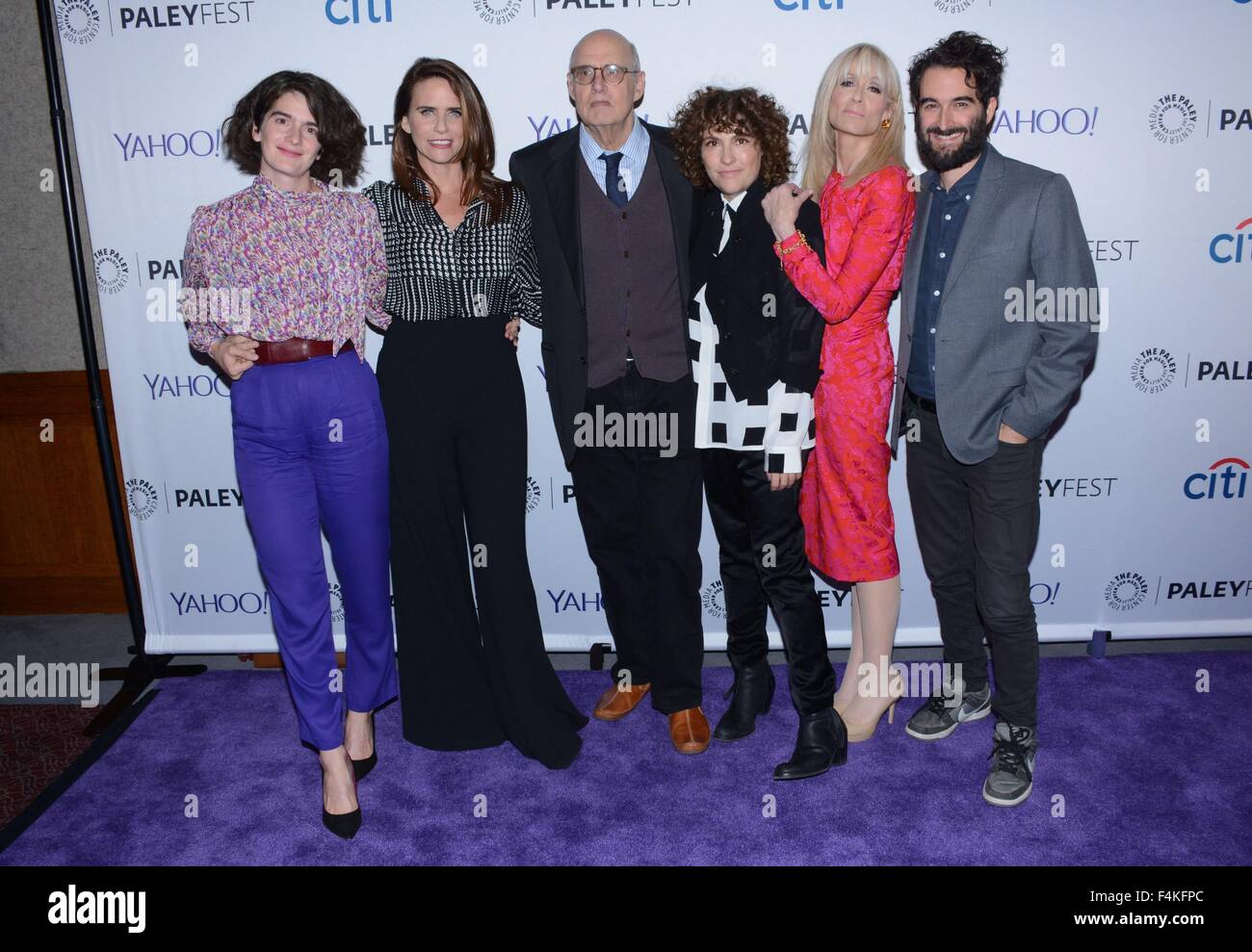 New York, NY, USA. 19th Oct, 2015. Gaby Hoffman, Amy Landecker, Jeffrey ...