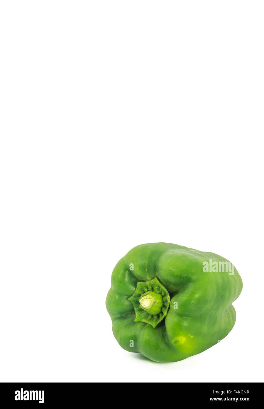 Fresh capsicum isolated on white background Stock Photo - Alamy
