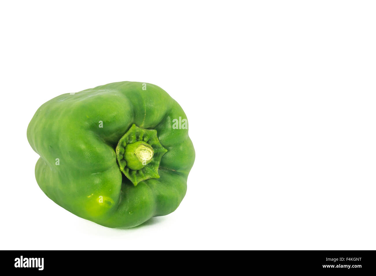 Fresh capsicum isolated on white background Stock Photo - Alamy