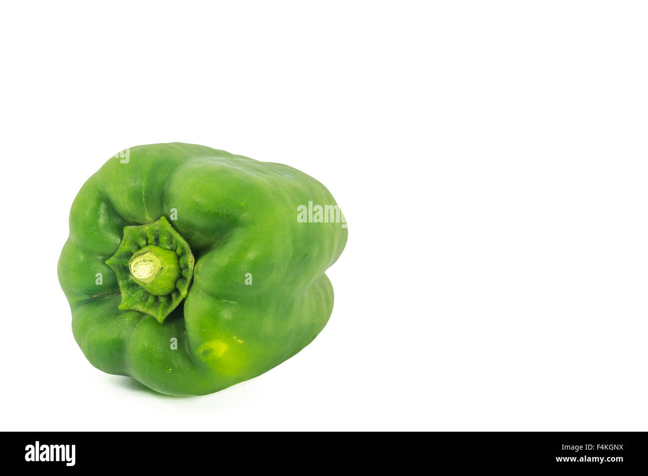 Fresh capsicum isolated on white background Stock Photo - Alamy