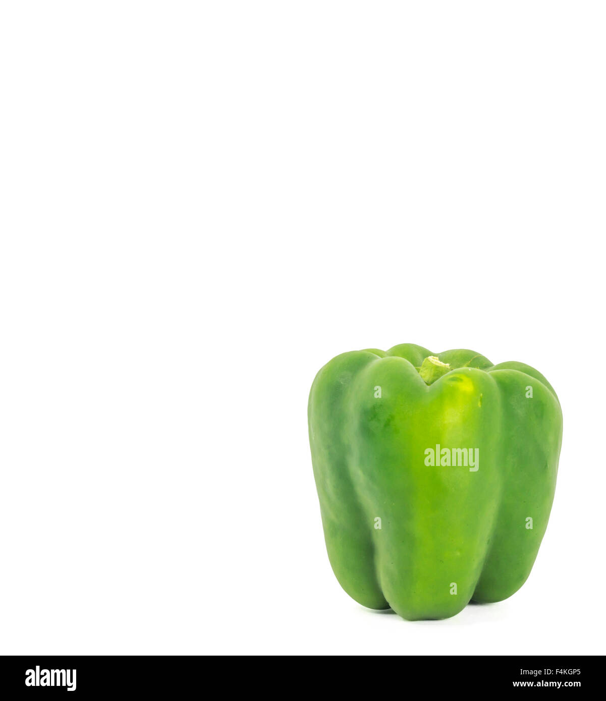 Fresh capsicum isolated on white background Stock Photo - Alamy