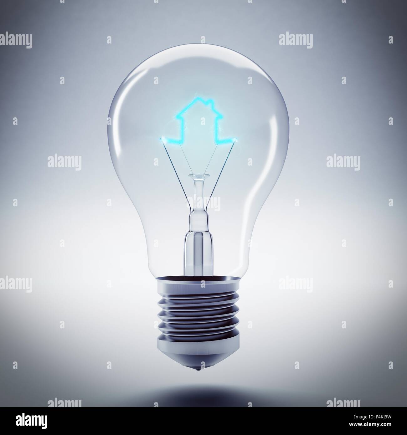 Energy of bulb light Stock Photo - Alamy