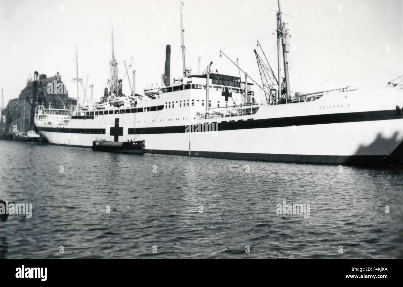 Ship of the Red Cross Stock Photo - Alamy