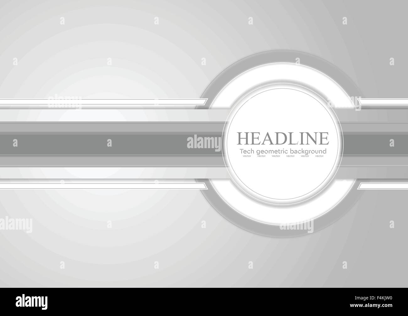 Hi-tech light grey corporate abstract background. Vector design Stock ...