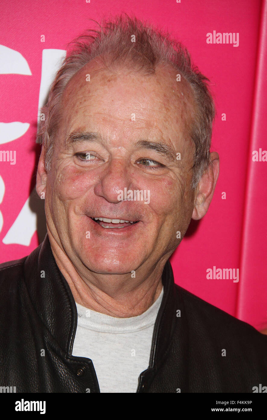 New York, New York, USA. 19th Oct, 2015. Actor BILL MURRAY attends the ...