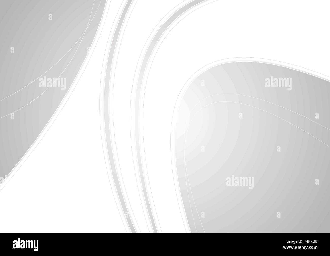 Light grey corporate waves background. Vector illustration Stock Vector ...