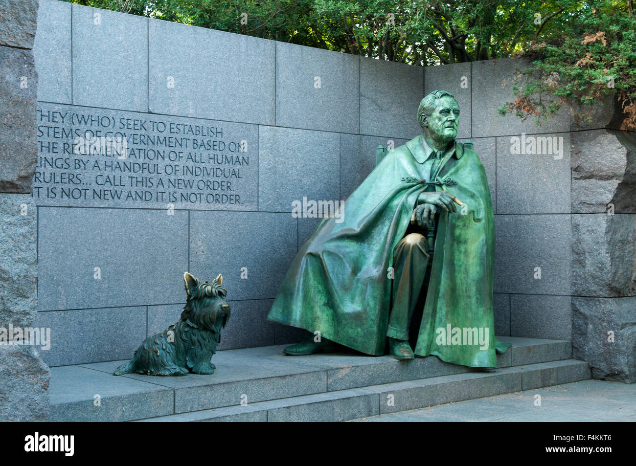 Franklin D Roosevelt Memorial, Washington DC, USA Stock Photo - Alamy