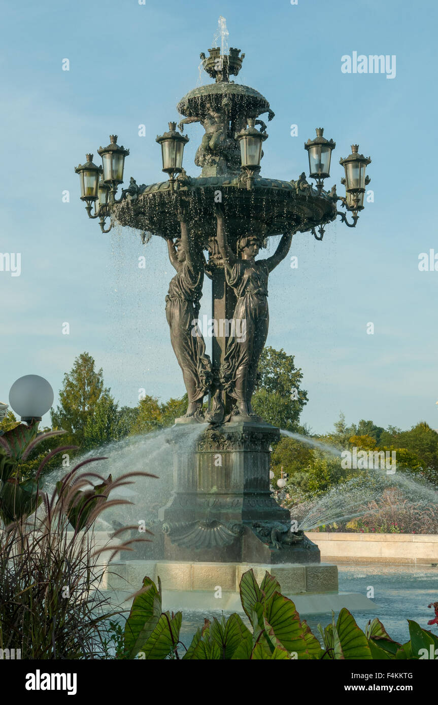 The Bartholdi Fountain, Washington DC, USA Stock Photo - Alamy