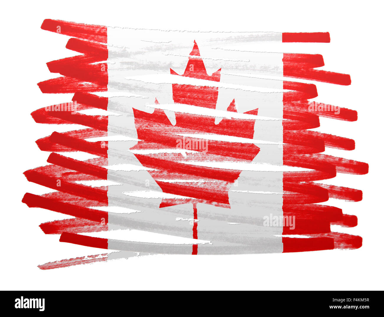 Canada flag outline hi-res stock photography and images - Alamy