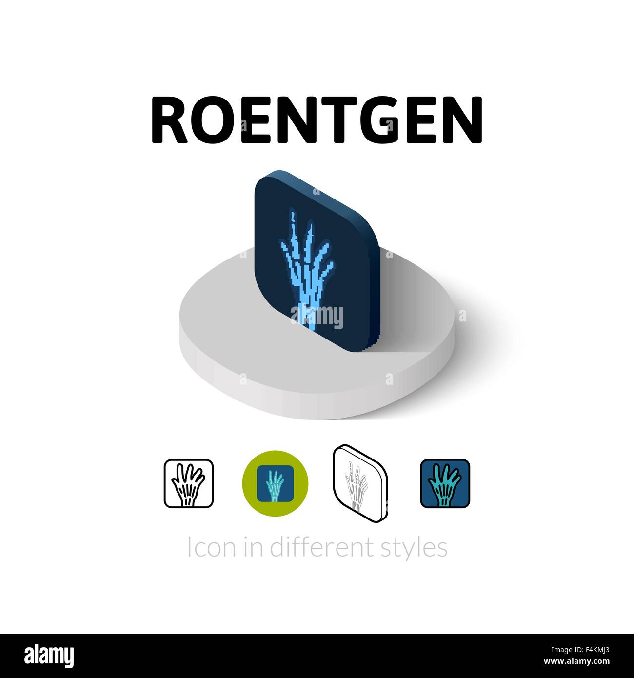Ray image roentgen human Stock Vector Images - Alamy