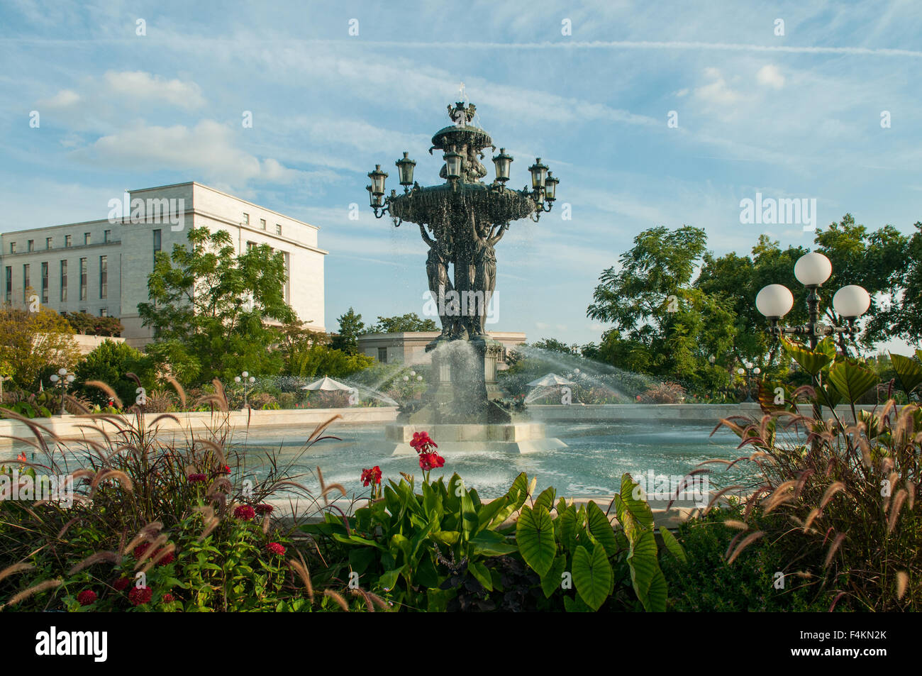 The Bartholdi Fountain, Washington DC, USA Stock Photo - Alamy