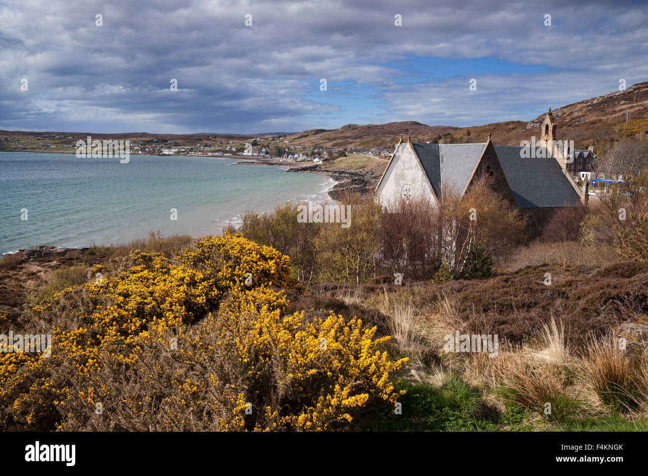 Gairloch Beach Highland Scotland Stock Photo - Alamy