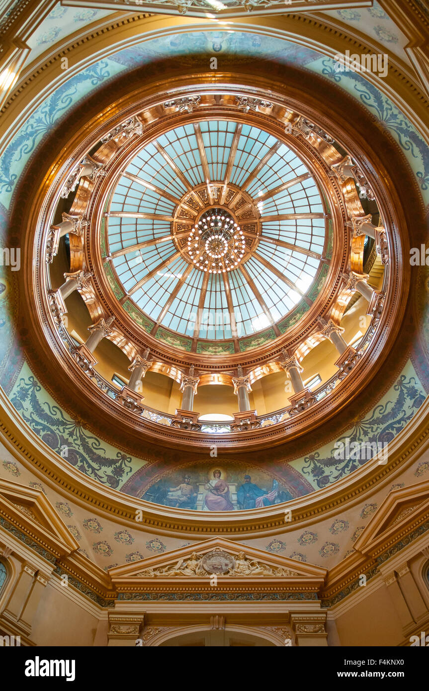 The Dome, Kansas State Capitol, Topeka, Kansas, USA Stock Photo - Alamy
