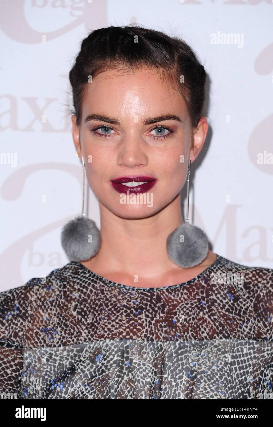 New York, NY, USA. 19th Oct, 2015. Reanne at arrivals for Max Mara ...