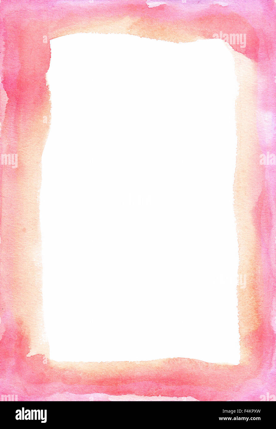 Watercolor frame hi-res stock photography and images - Alamy