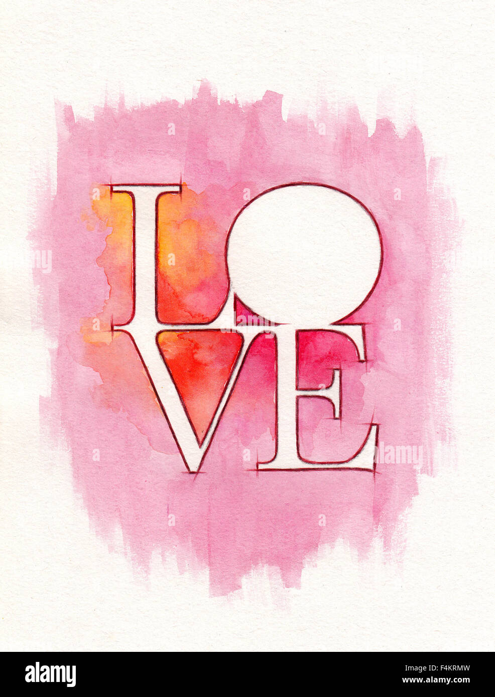 Abstract watercolor painting hi-res stock photography and images - Alamy