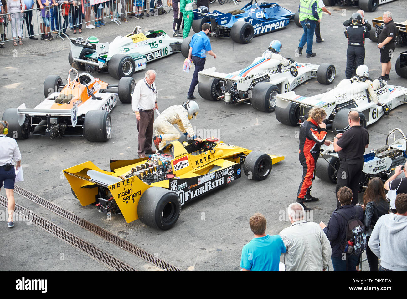 Historic Formula One Cars High Resolution Stock Photography and Images ...