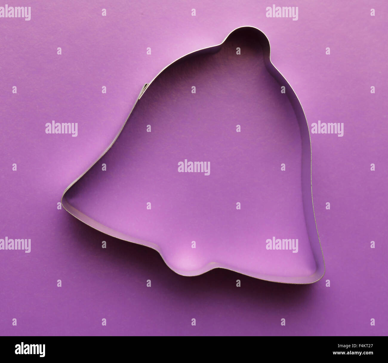 Cooking cutter for cake decorating in bell forms Stock Photo - Alamy