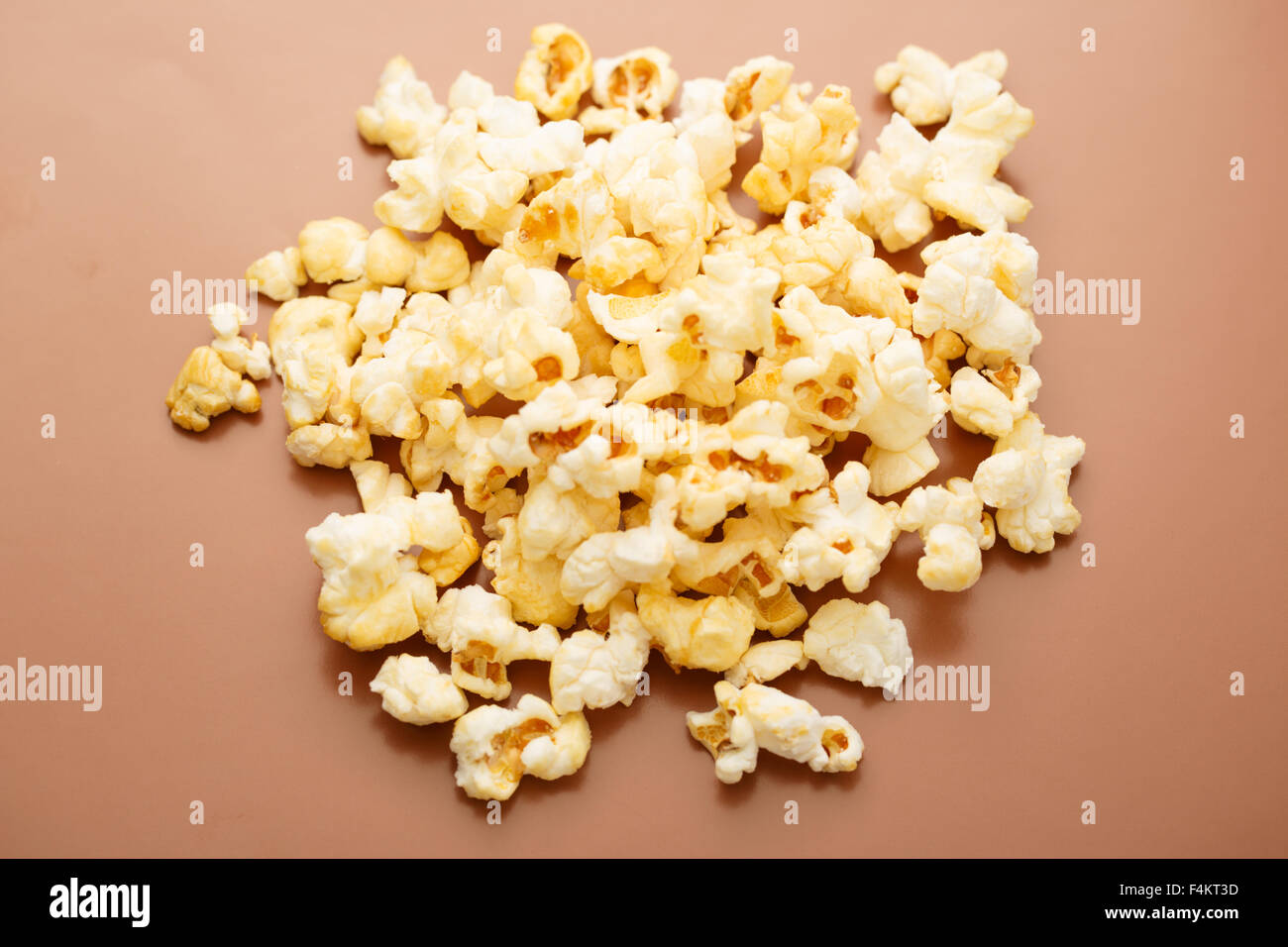 Pile of fresh tasty popcorn in closeup Stock Photo - Alamy