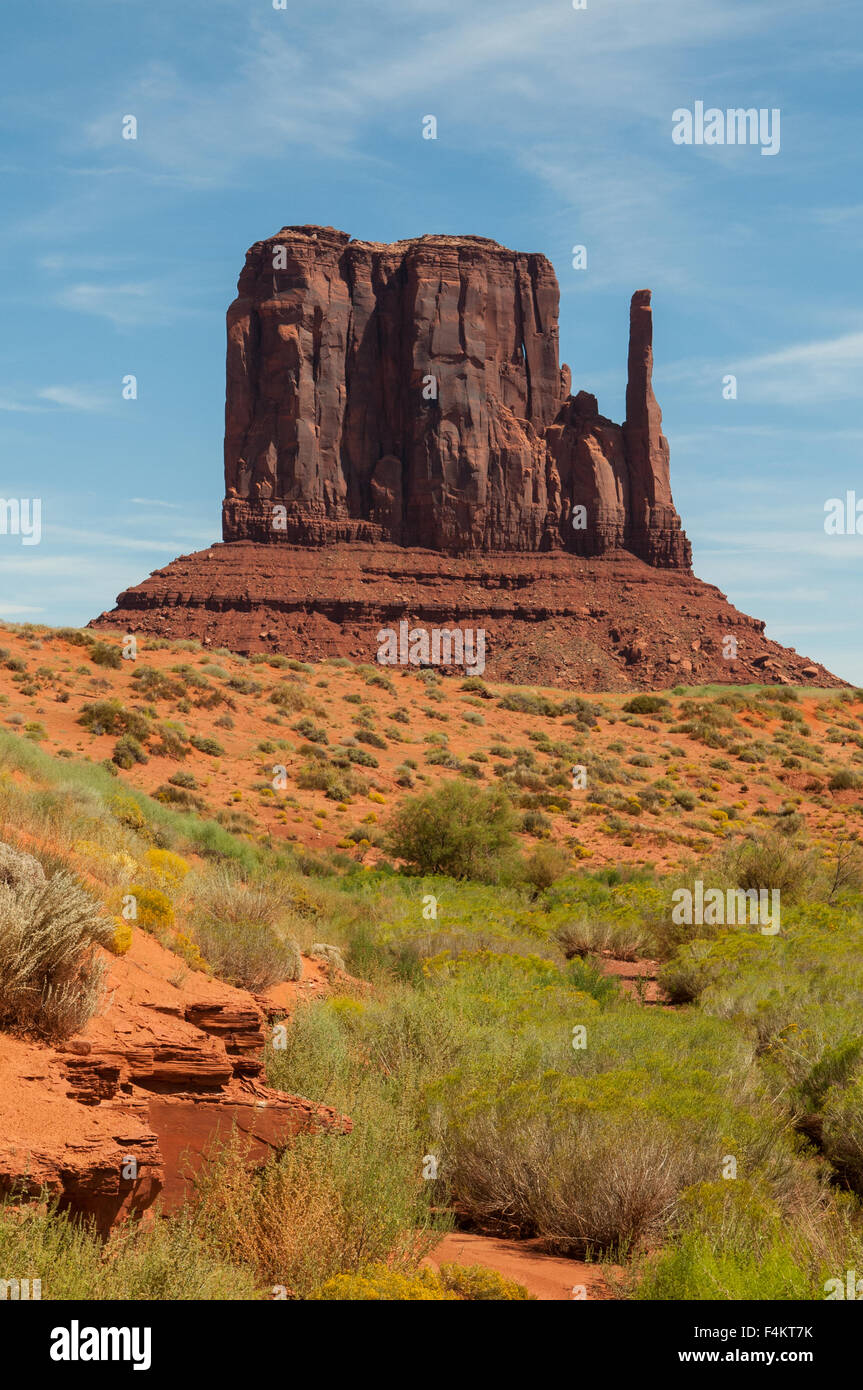 West mitten butte left hi-res stock photography and images - Alamy