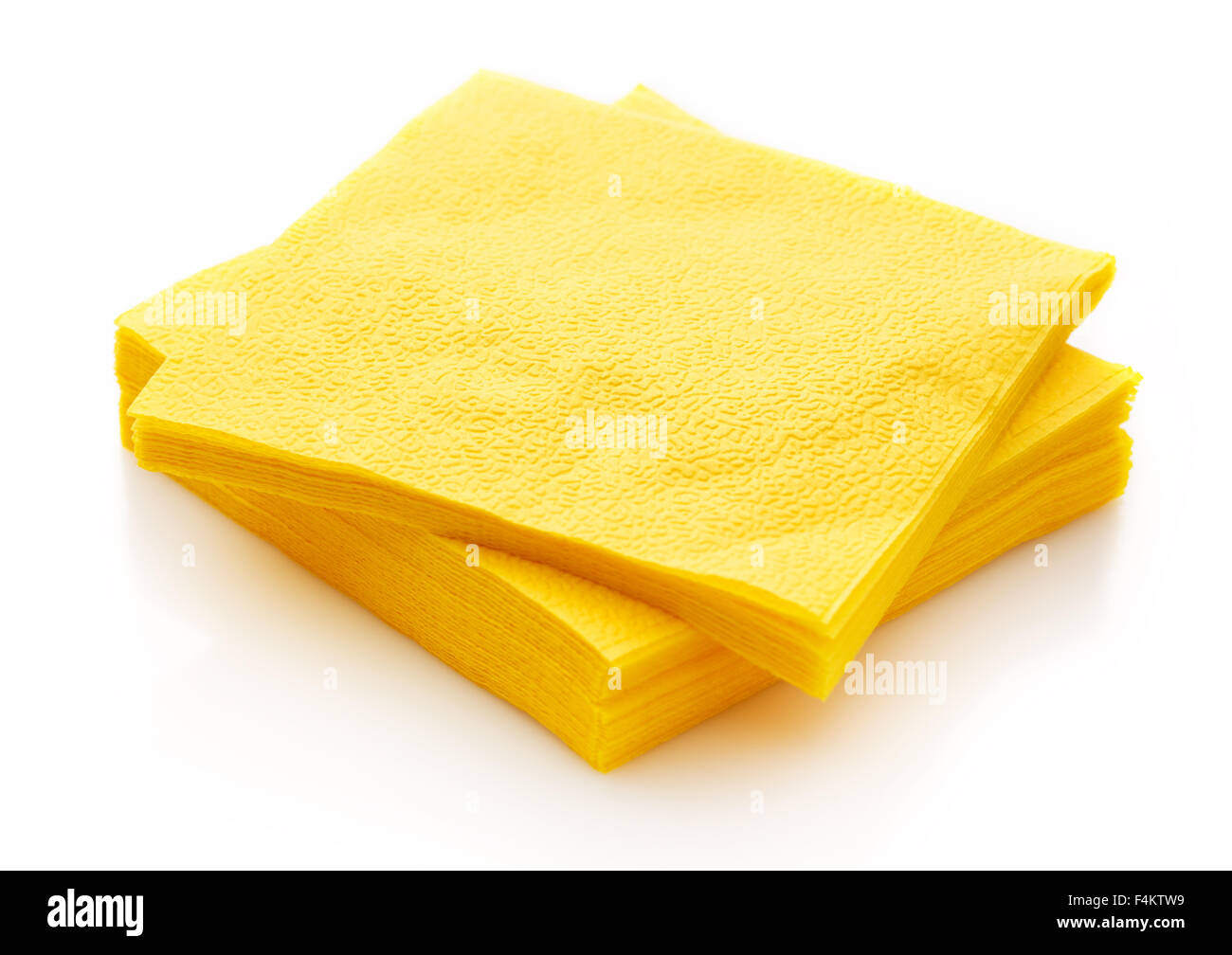 Stack of new disposable paper table napkins Stock Photo - Alamy