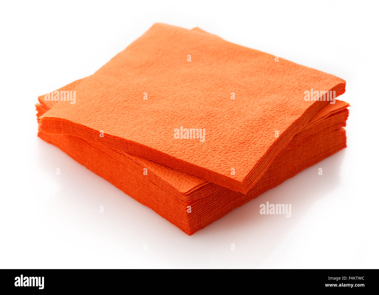 Stack of new disposable paper table napkins Stock Photo - Alamy
