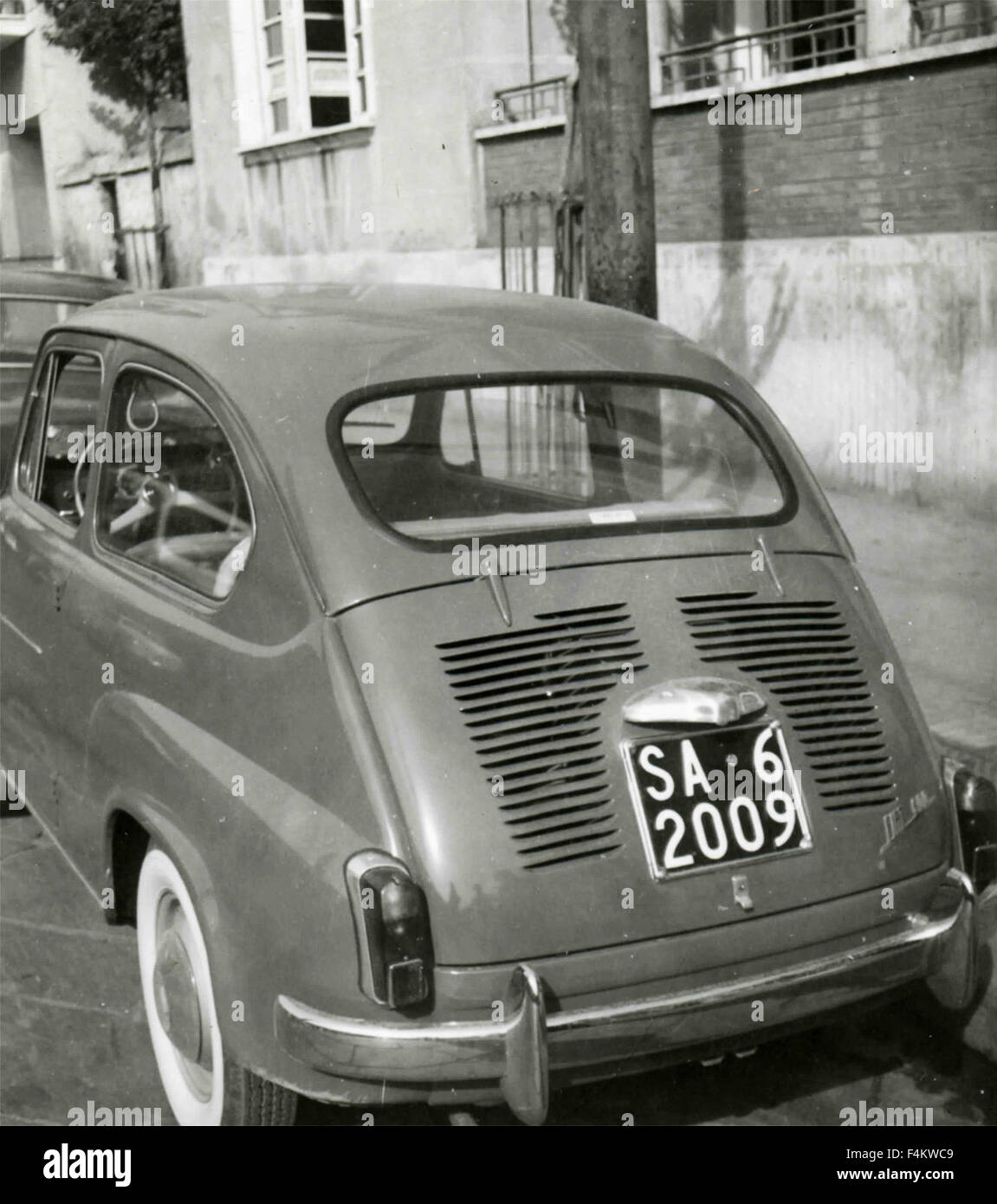 A FIAT 600 car, Italy Stock Photo - Alamy