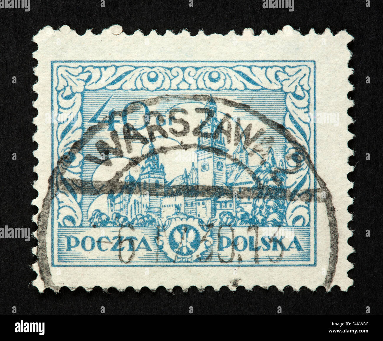 Poland postage stamp hi-res stock photography and images - Alamy