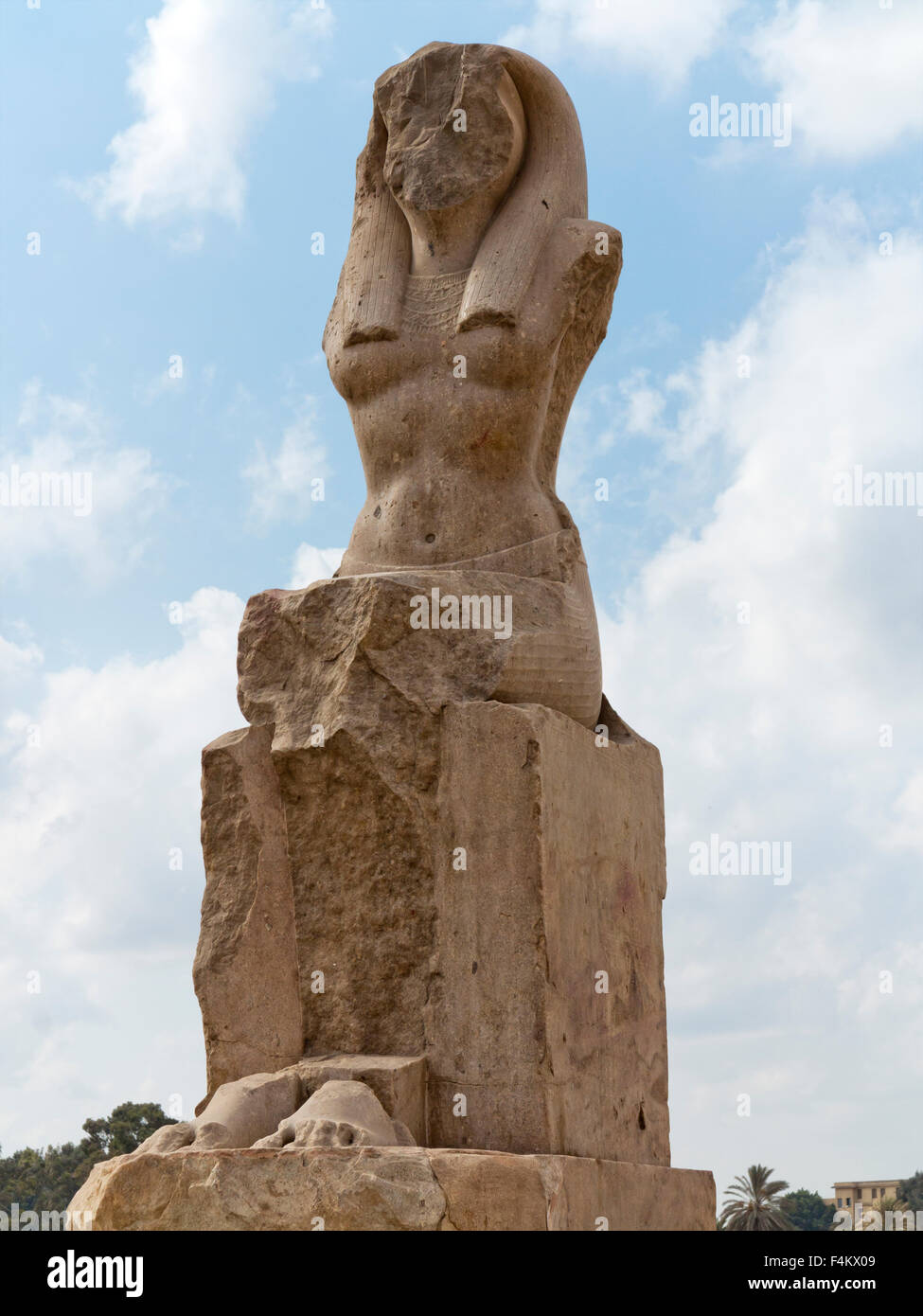 The site of ancient Bast, Tell Basta, classical Bubastis southeast of ...