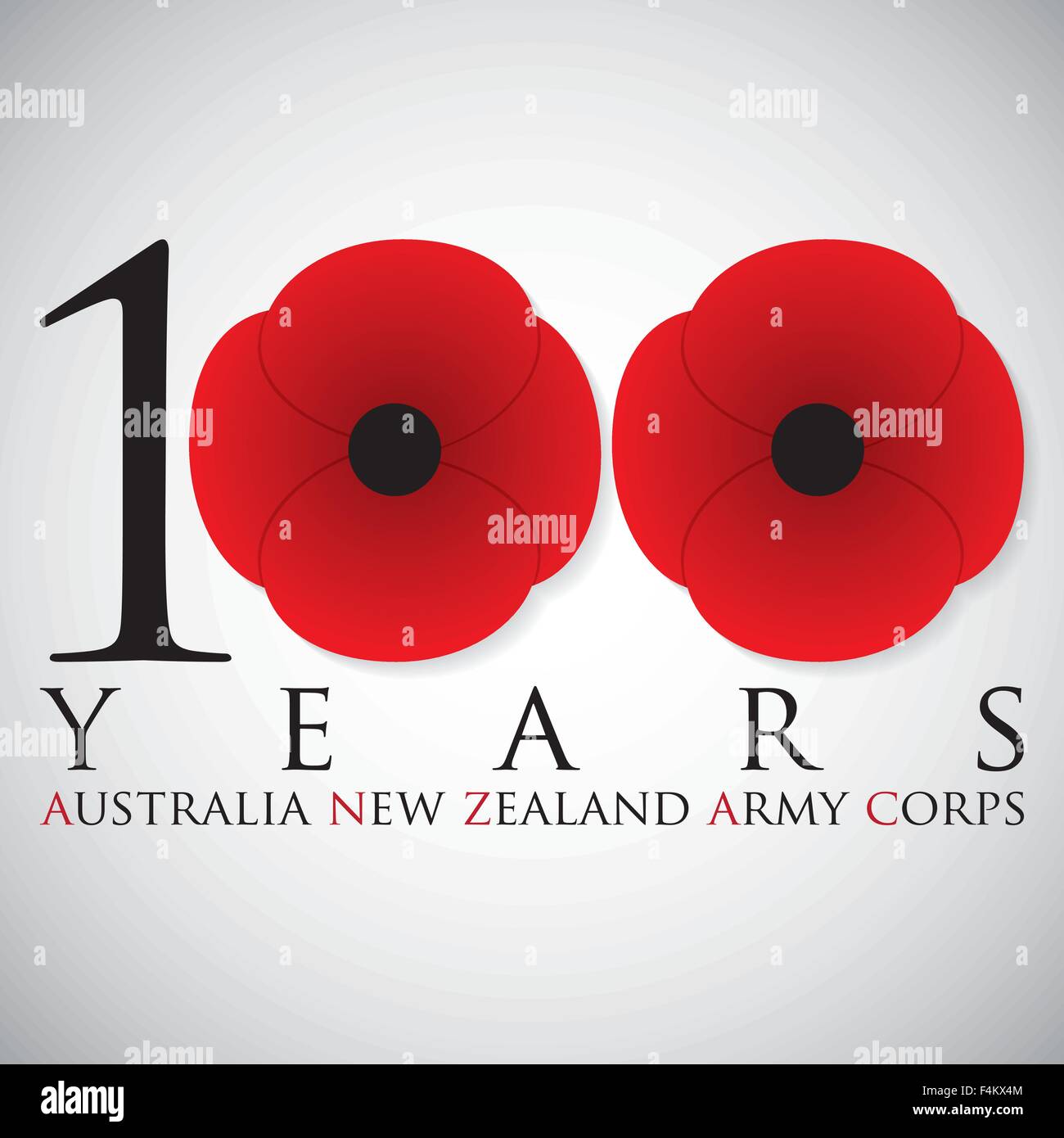 Australia new zealand army corps anzac Stock Vector Images - Alamy