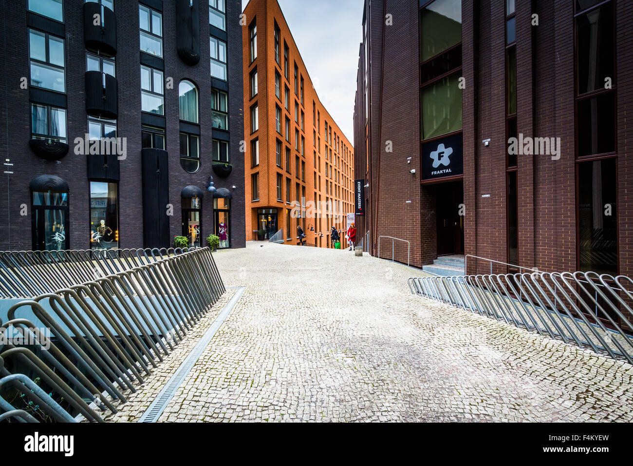 Modern buildings in the Rotermann Quarter, in Tallinn, Estonia Stock ...
