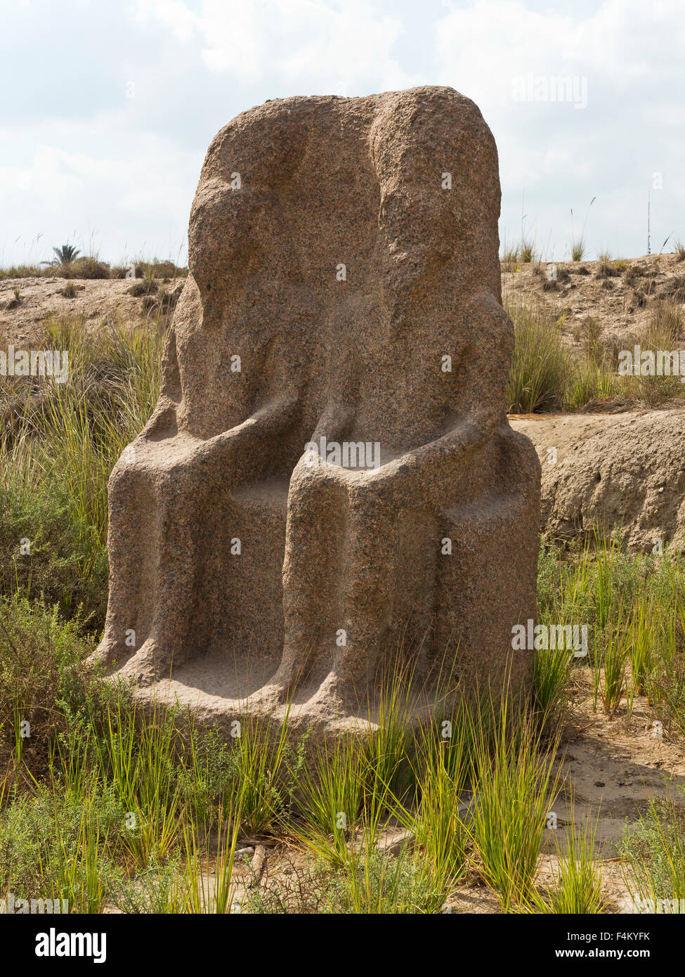 The site of ancient Bast, Tell Basta, classical Bubastis southeast of ...