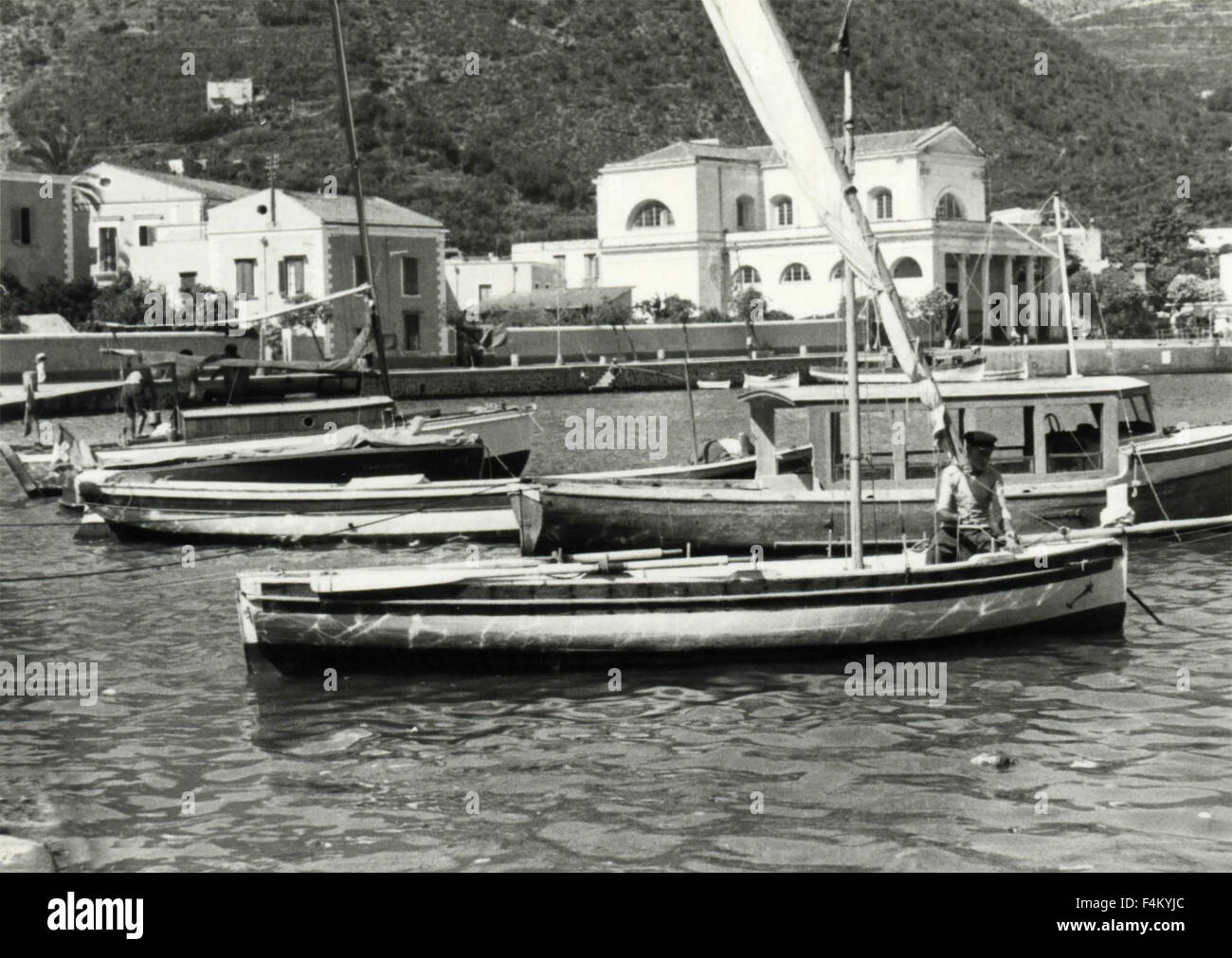 Port of Ischia, Italy Stock Photo - Alamy