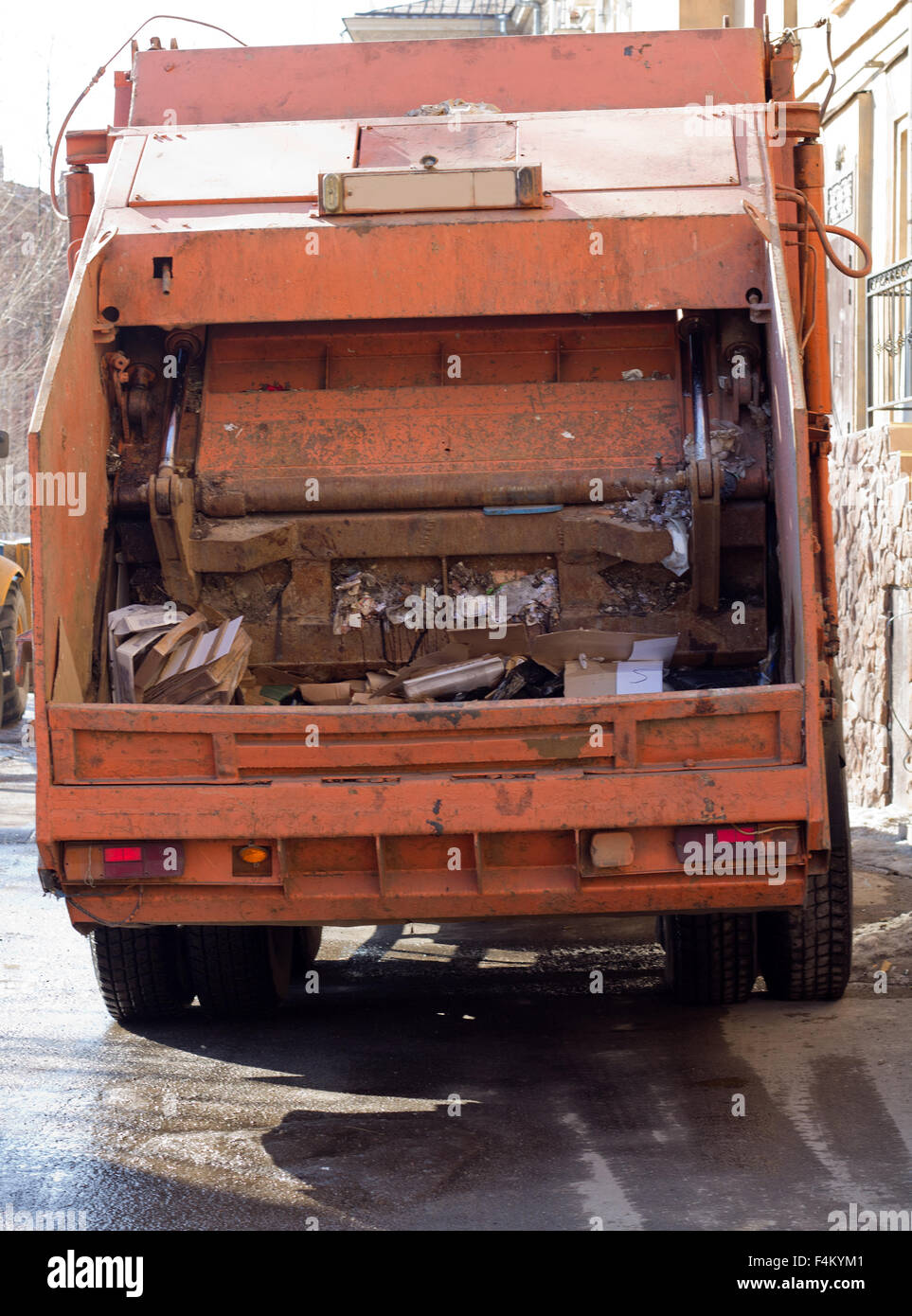 Garbage Vehicle High Resolution Stock Photography and Images - Alamy