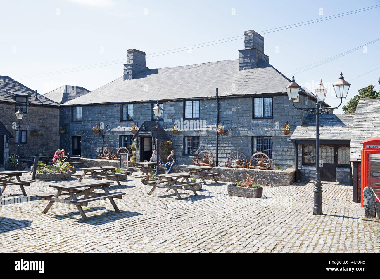 Jamaica Inn pub Bodmin Moor Cornwall England UK Stock Photo - Alamy