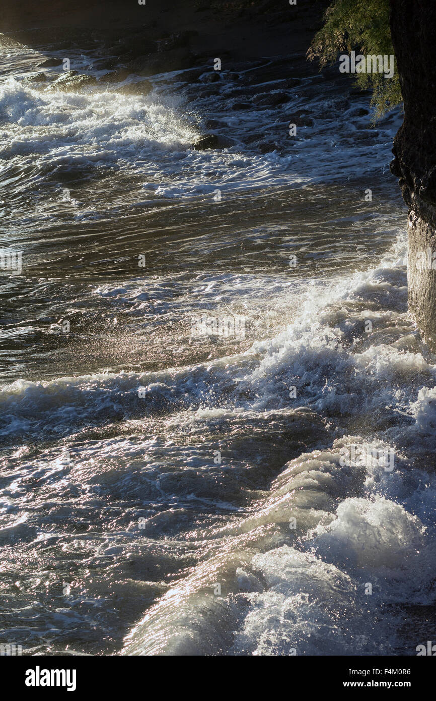 winter storm ,coastal erosion,surface, outdoor, closeup, coastal, rough ...