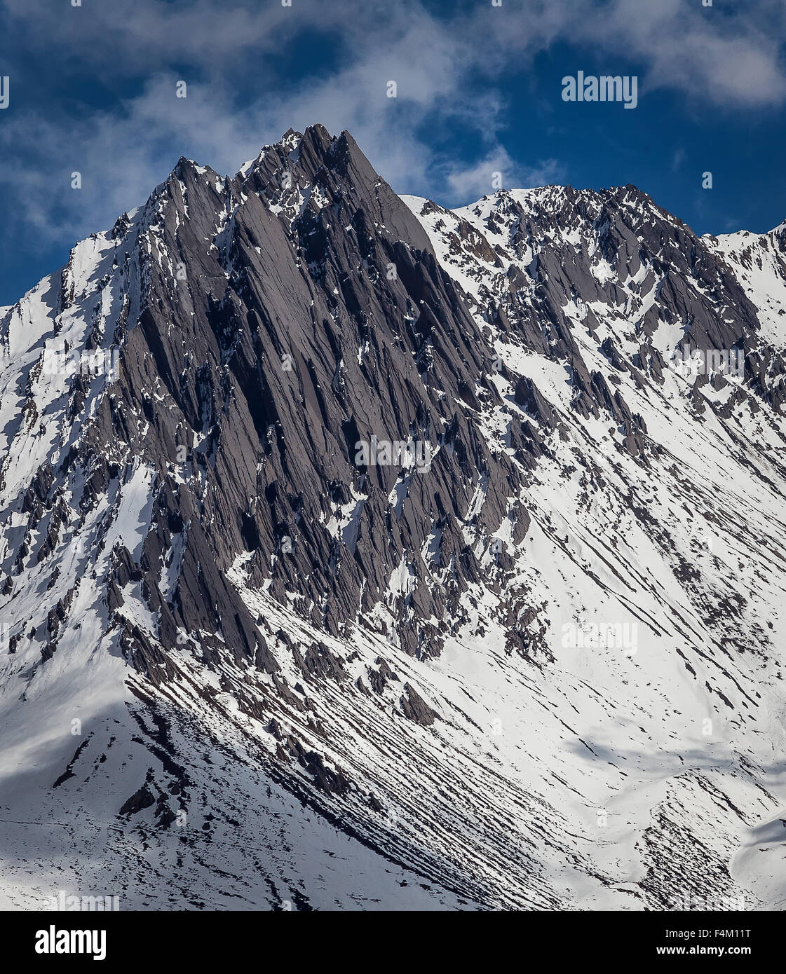 Nilgiri Mountains range, Nepal Stock Photo - Alamy