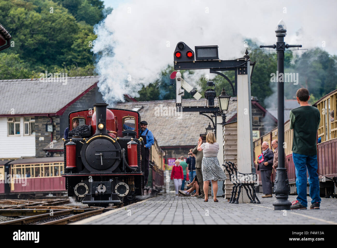 The Great Little trains of Wales : Ffestiniog (left) and Welsh Highland ...