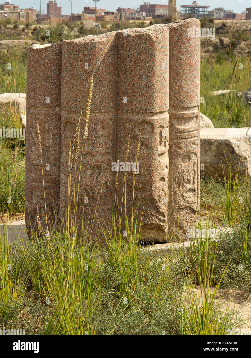 The site of ancient Bast, Tell Basta, classical Bubastis southeast of ...
